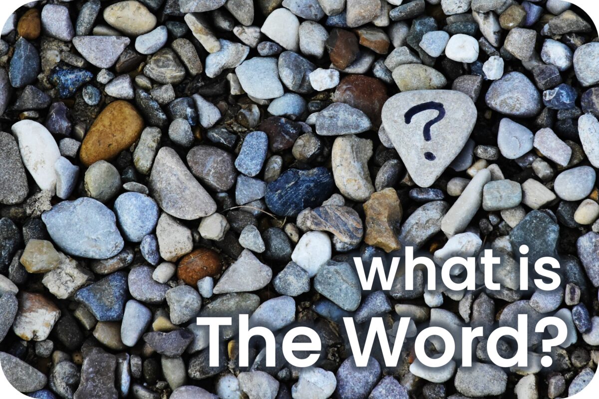 What is the Word - Carmel New Church